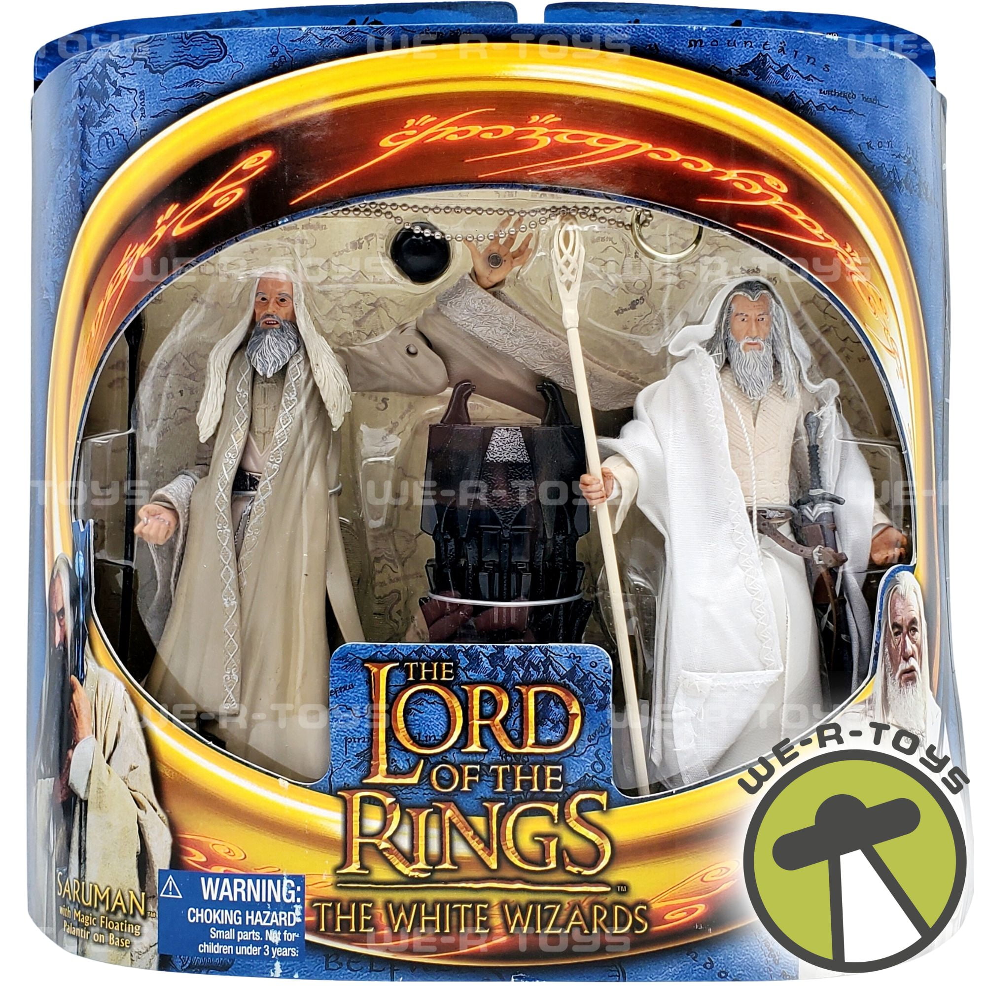 The Lord of the Rings UK Exclusive The White Wizards Figures 2003 ...
