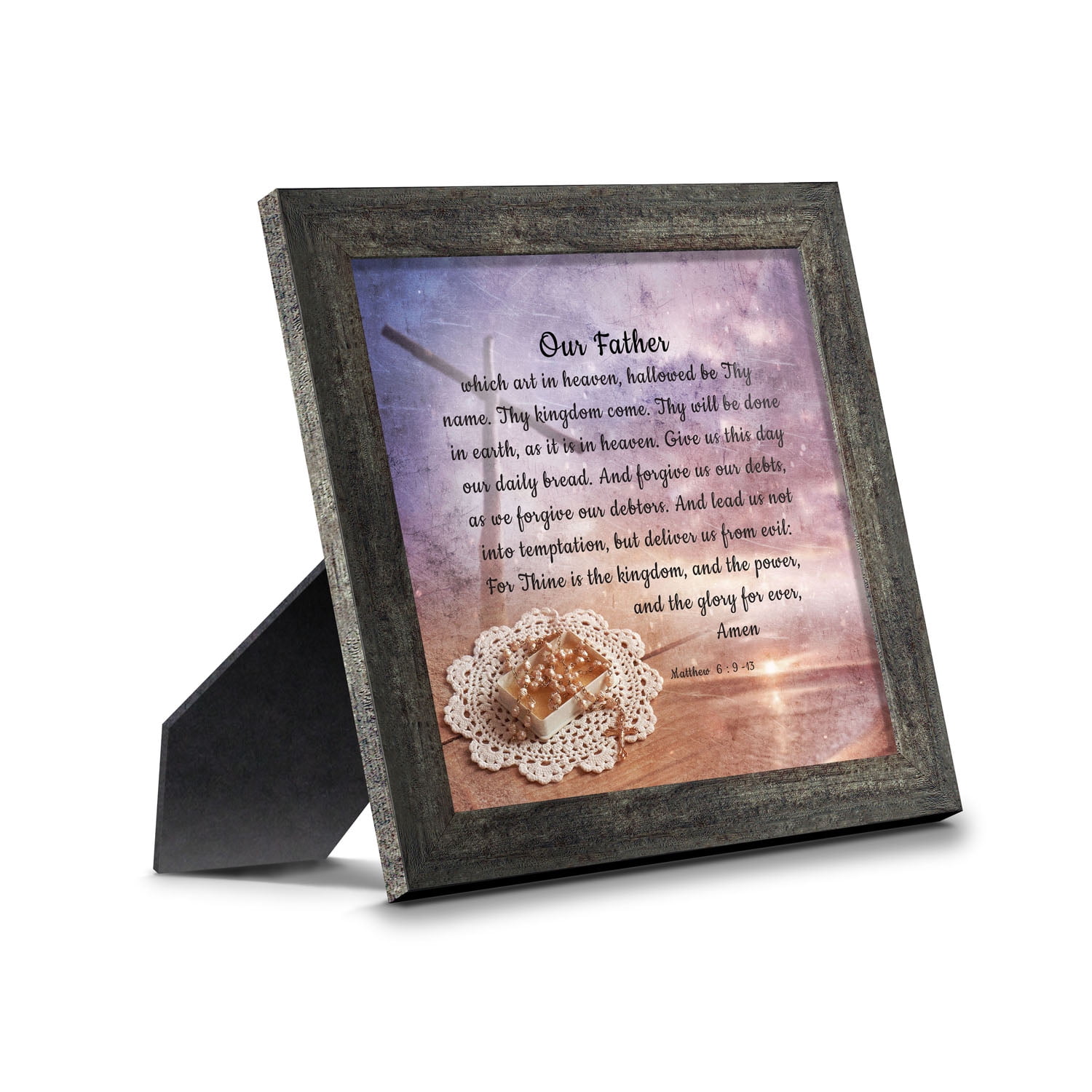 The Lord's Prayer, Our Father Prayer, Bible Verses Wall Décor, 8673BW ...
