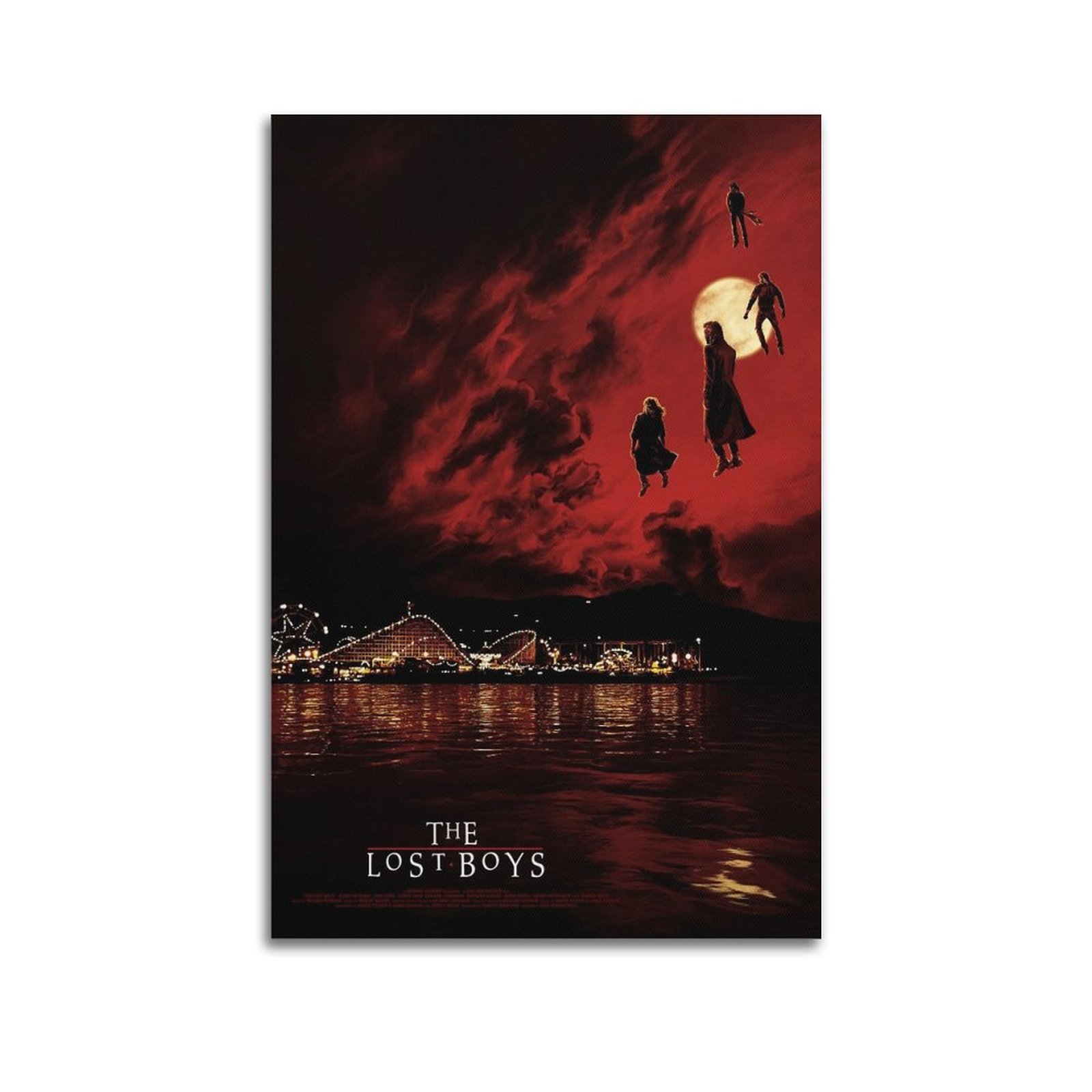 The Lost Boys (1987) Horror Movie Painting Vintage Poster Picture Print ...