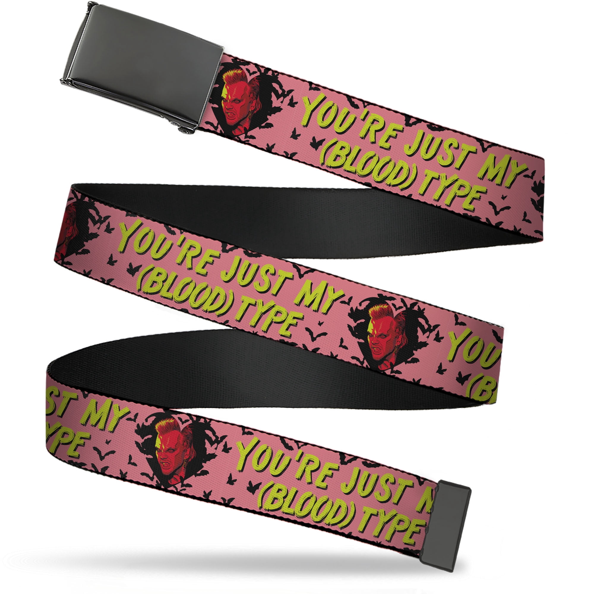 Adjustable Belt, Clamp Buckle, Cut-to-Fit, The Lost Boys David Heart ...