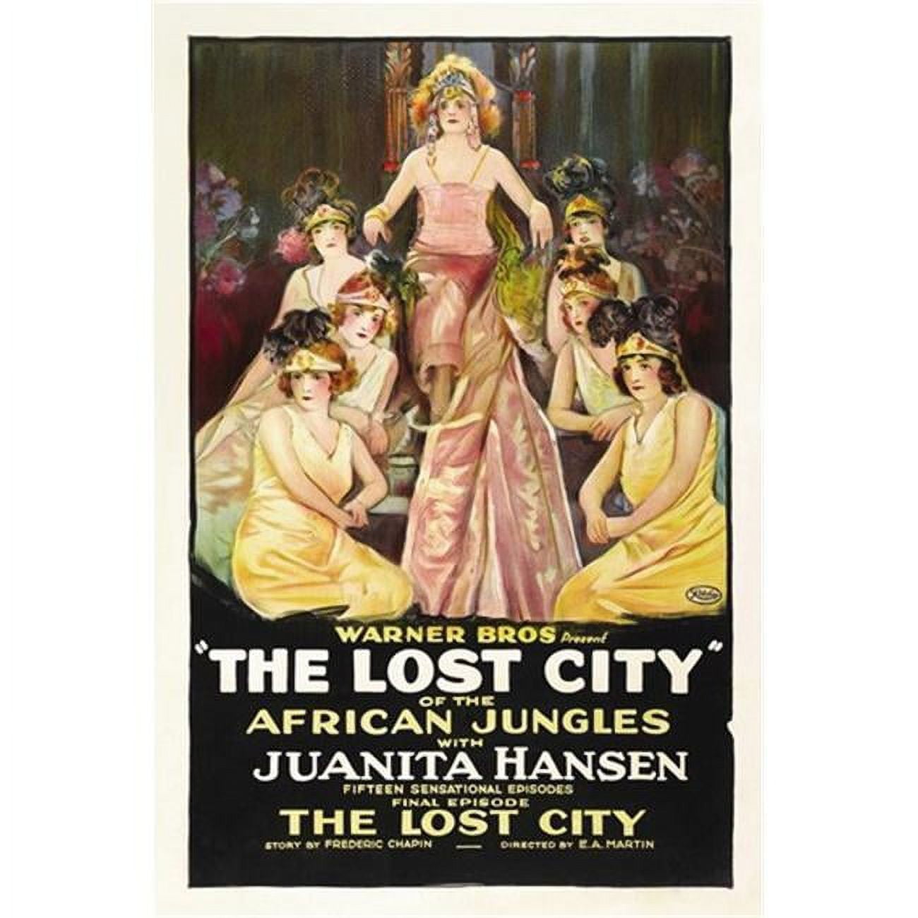 The Lost City Movie Poster - 11 x 17 in. - Walmart.com
