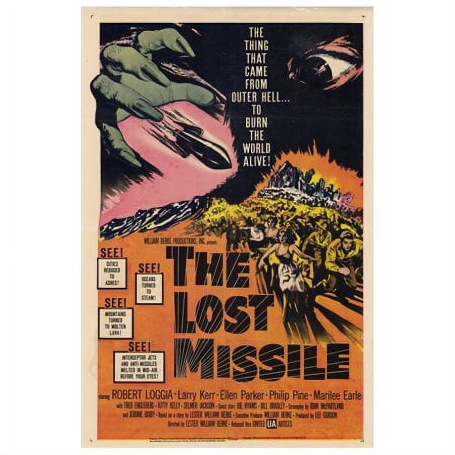 The Lost Missile - movie POSTER (Style A) (11" x 17") (1958) - Walmart.com
