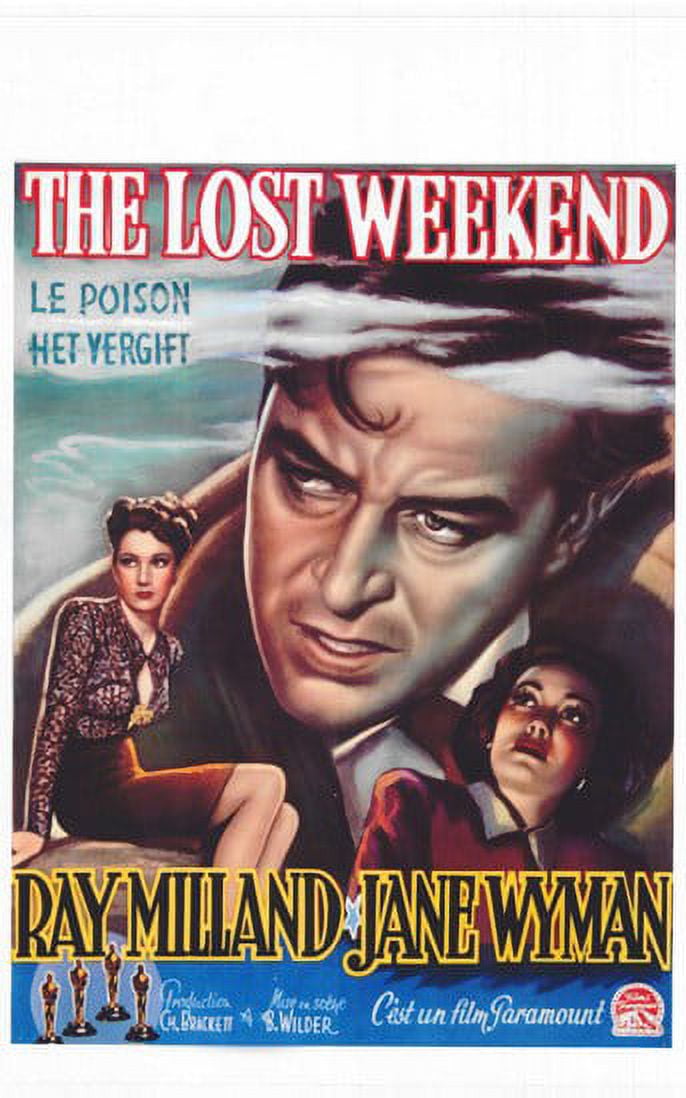 The Lost Weekend Movie Poster (11 x 17) - Walmart.com