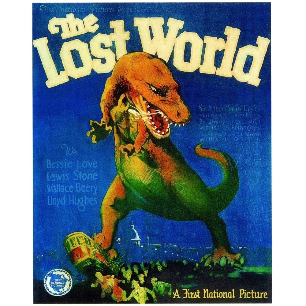 The Lost World Poster Art 1925 Movie Poster Masterprint (11 x 17 ...