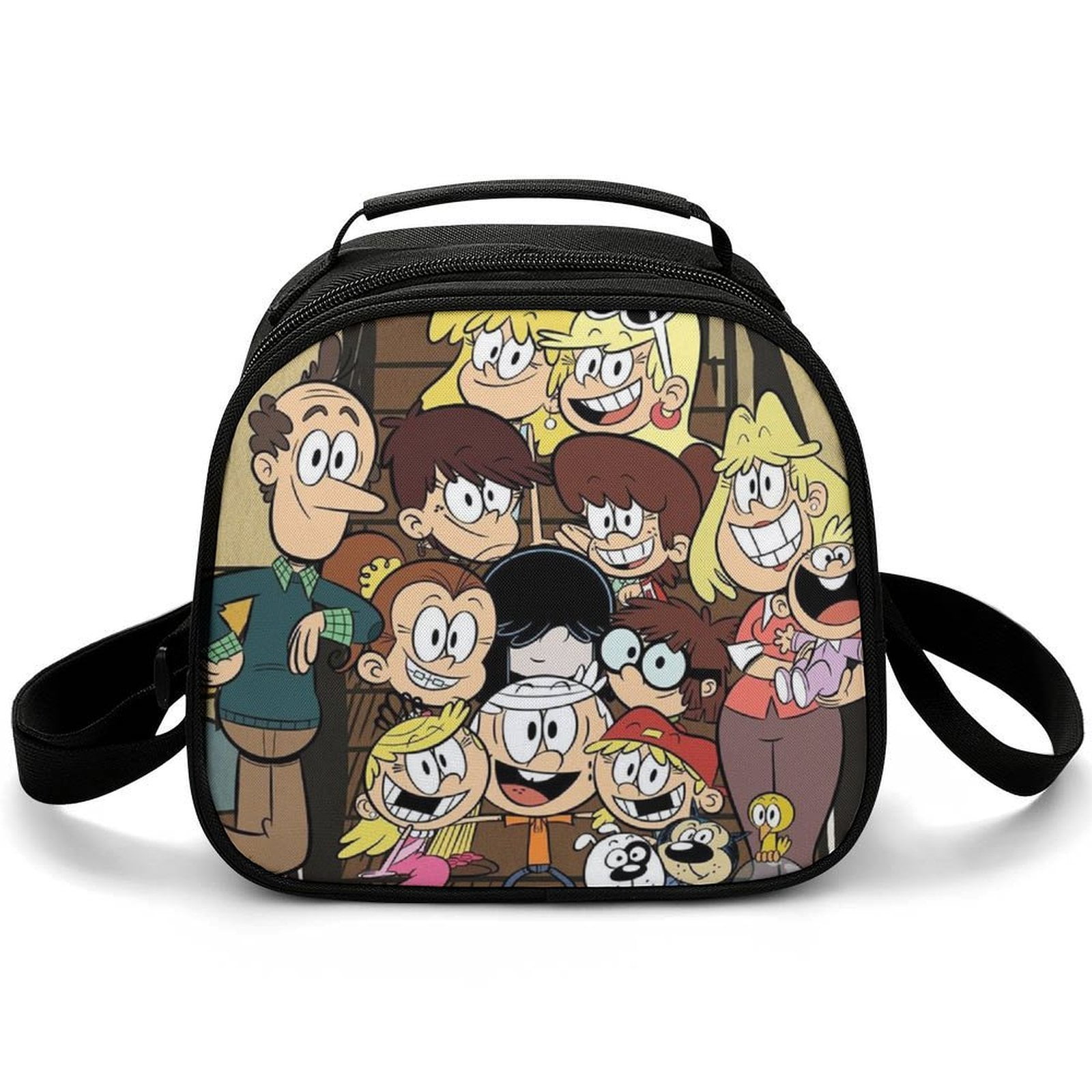 The Loud House Lunch Bag Insulated Lunch Box Tote Bag Adjustable ...