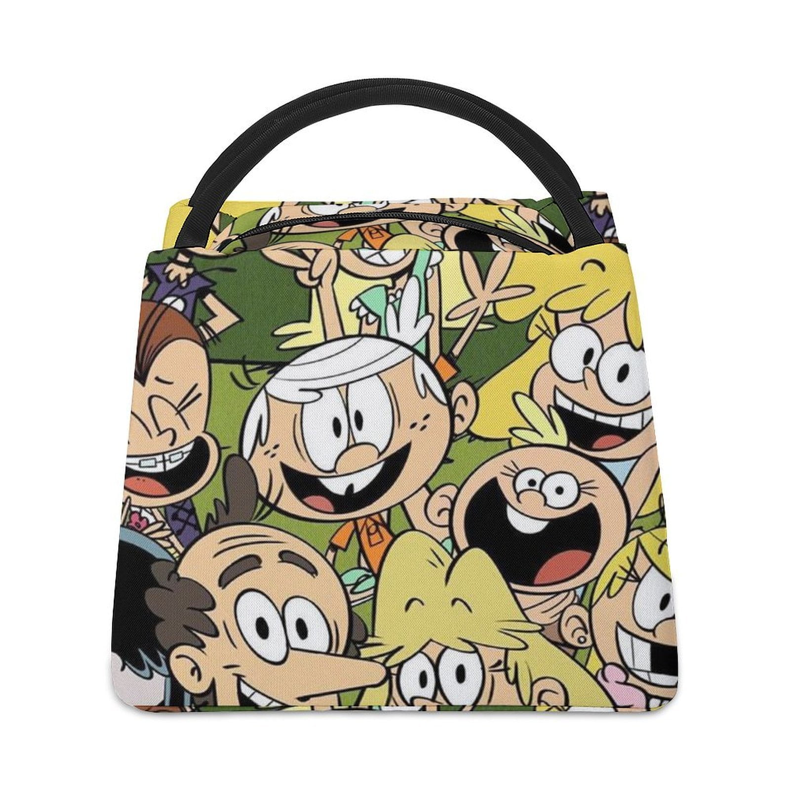 The Loud House Lunch Bag Reusable Cooler Tote Bag Insulated Lunch Boxes ...