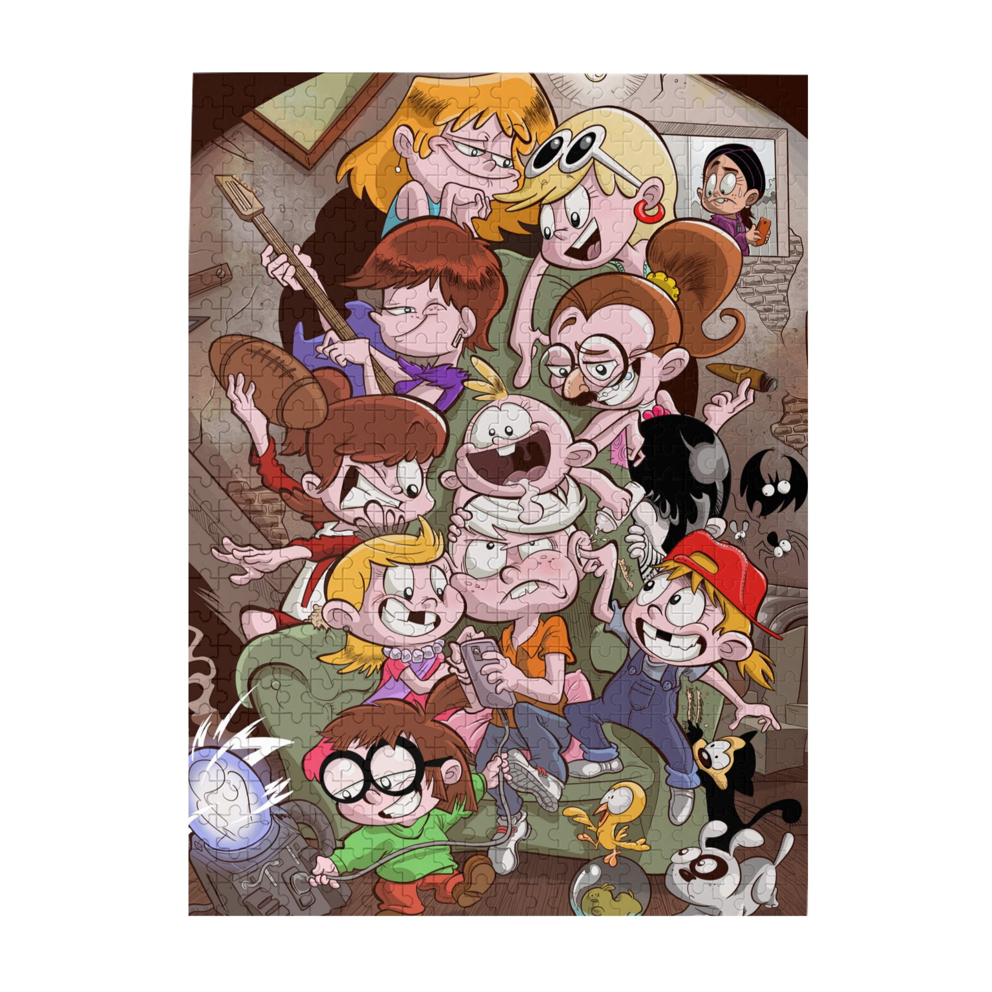 The Loud House 1000 Piece Jigsaw Puzzle for Adults Kids, Challenging ...