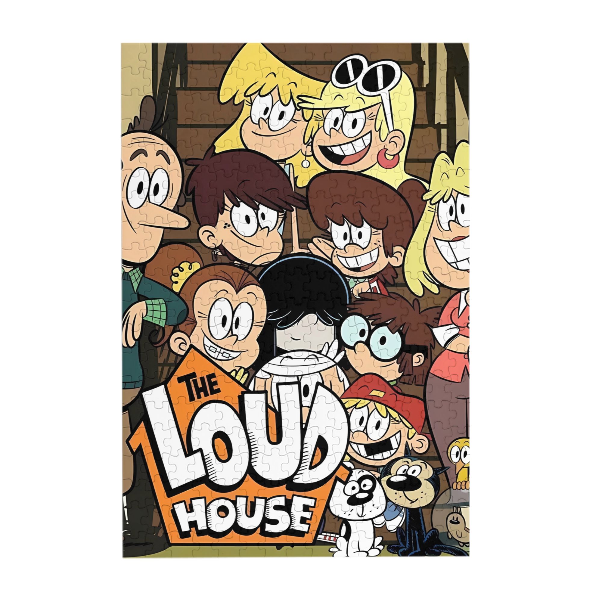 The Loud House 300 Piece Puzzles,Wooden Jigsaw Puzzle,Home Decor ...