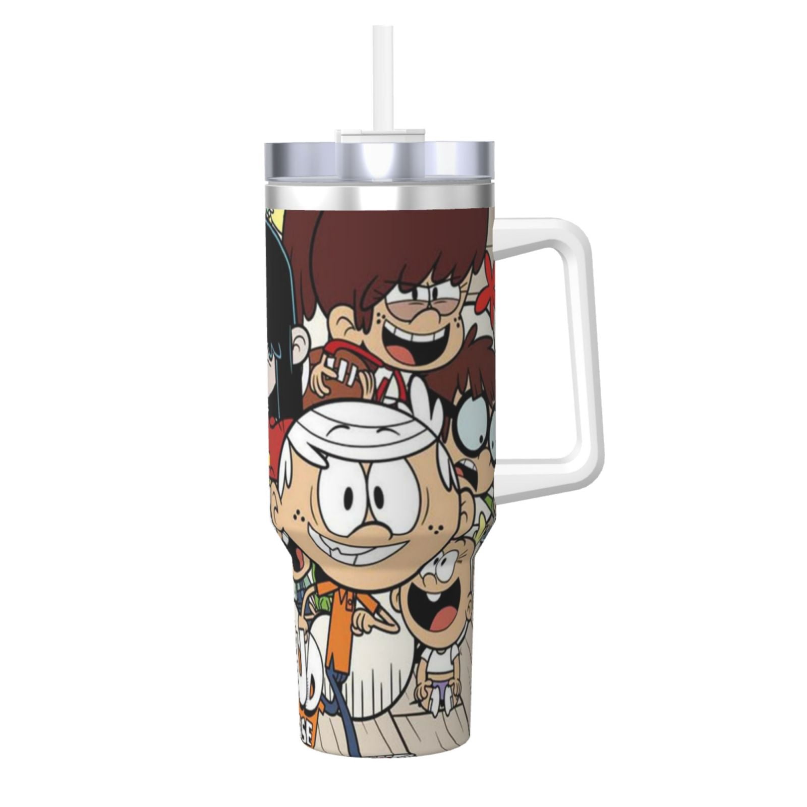 The Loud House 40 Oz Stainless Steel Tumbler Car Cup Insulated Water ...