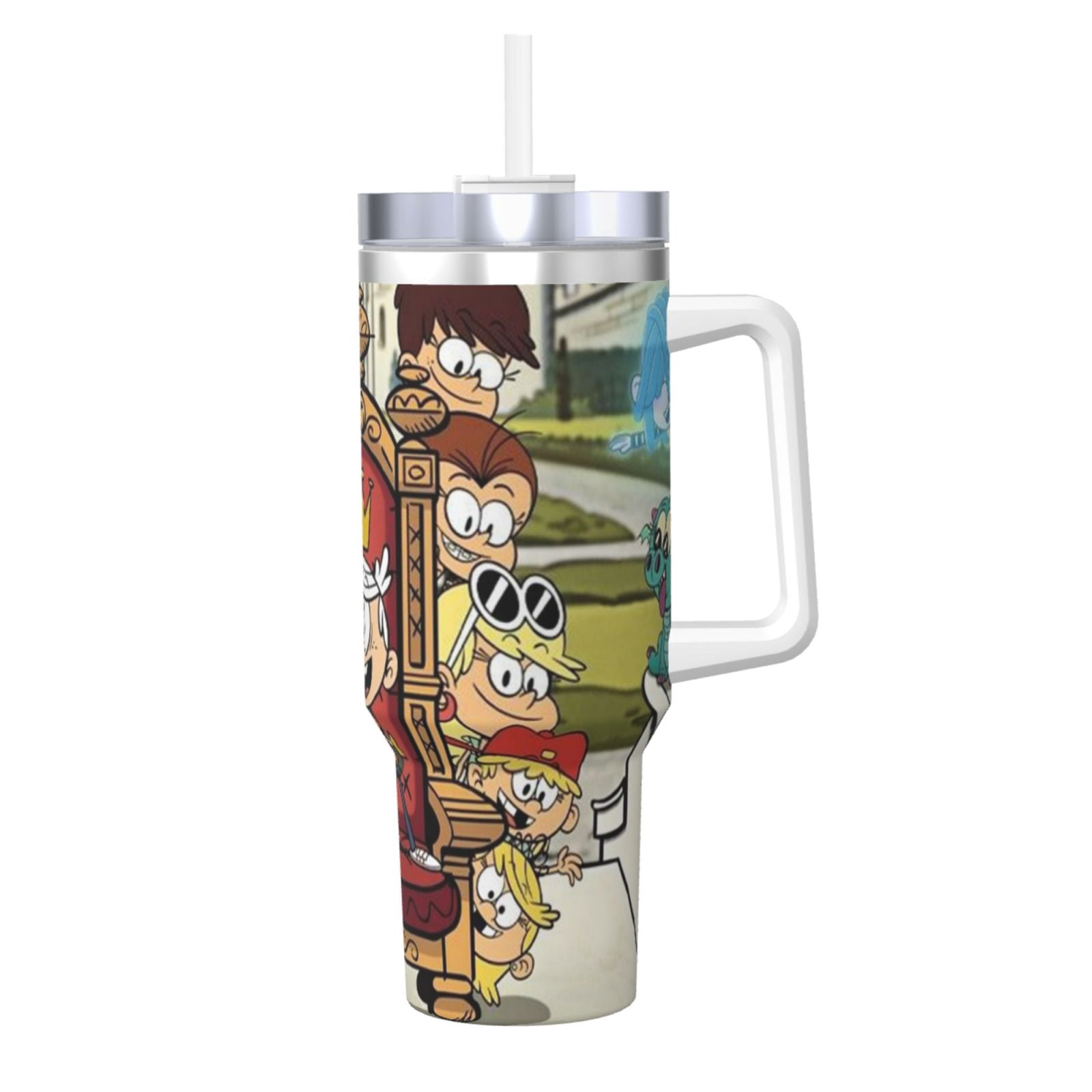 The Loud House 40 Oz Stainless Steel Tumbler Car Cup Insulated Water ...