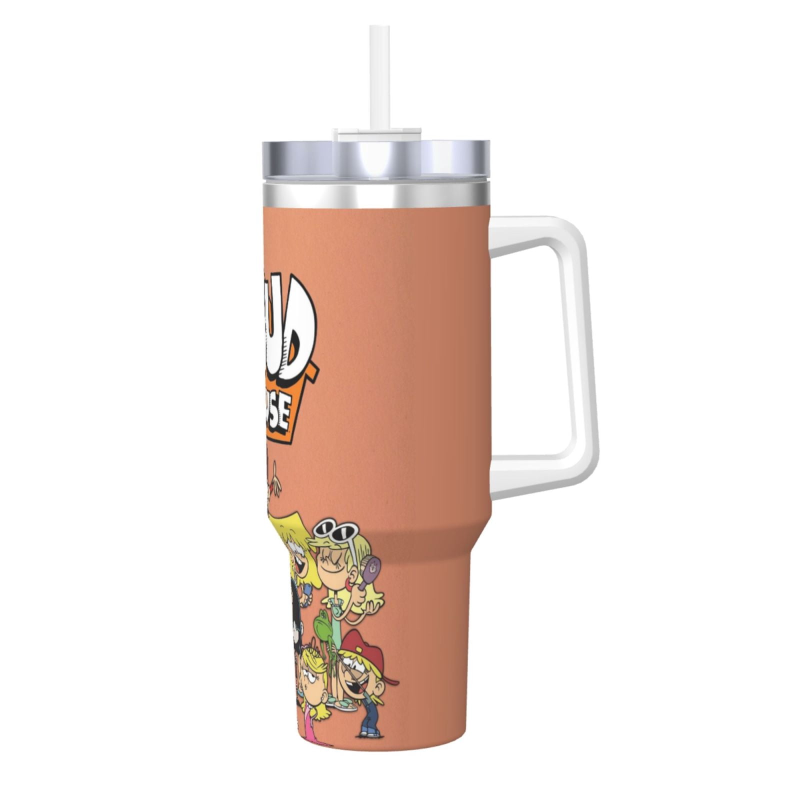 The Loud House 40 Oz Stainless Steel Tumbler Car Cup Insulated Water ...