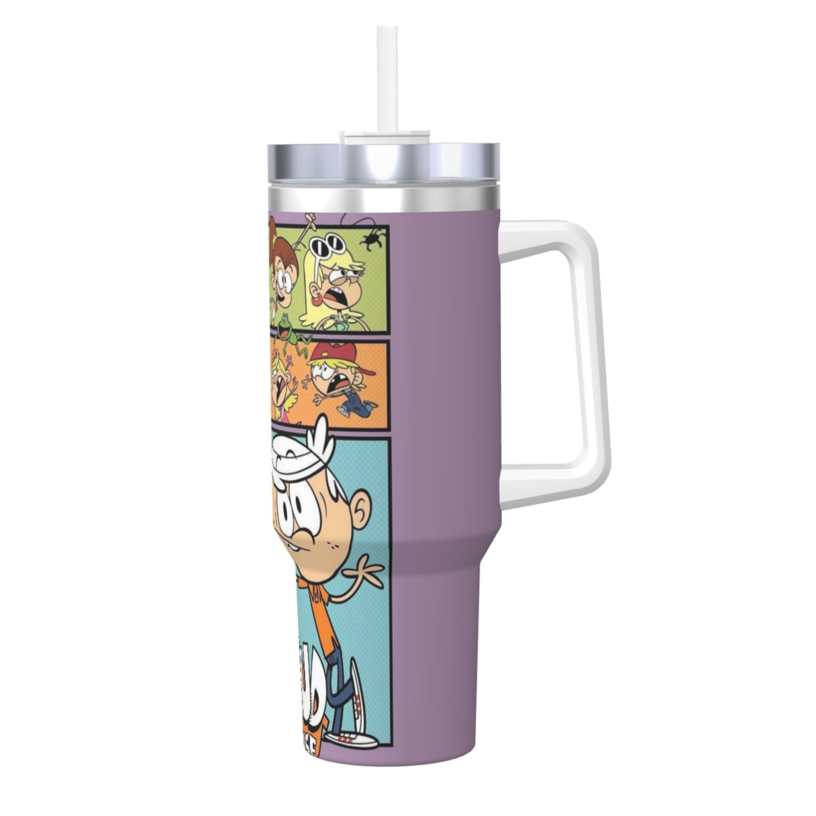 The Loud House 40 Oz Stainless Steel Tumbler Car Cup Insulated Water ...