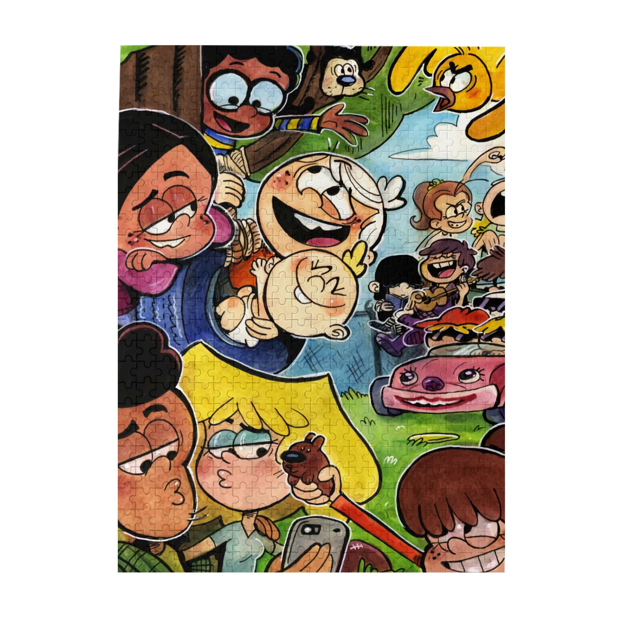 The Loud House 500 Piece Jigsaw Puzzle for Adults Kids, Challenging ...