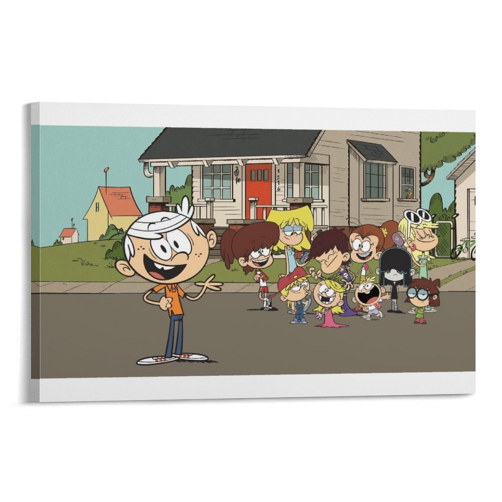 The Loud House American Anime Print Posters Wall Art Painting Canvas ...