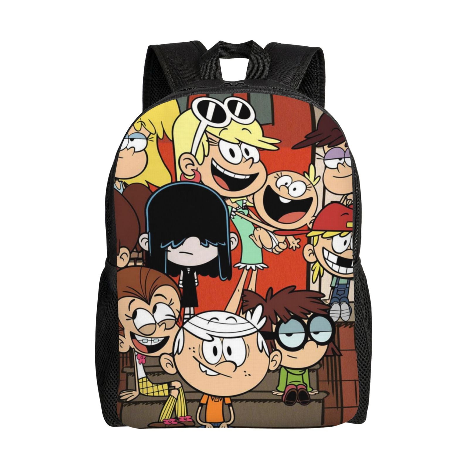 The Loud House Animated Unisex Backpack Laptop Daypack Adjustable ...