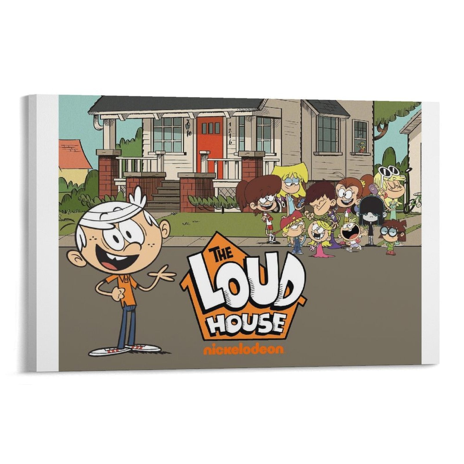 The Loud House Anime Hot Poster Poster Cool Artworks Painting Wall Art ...