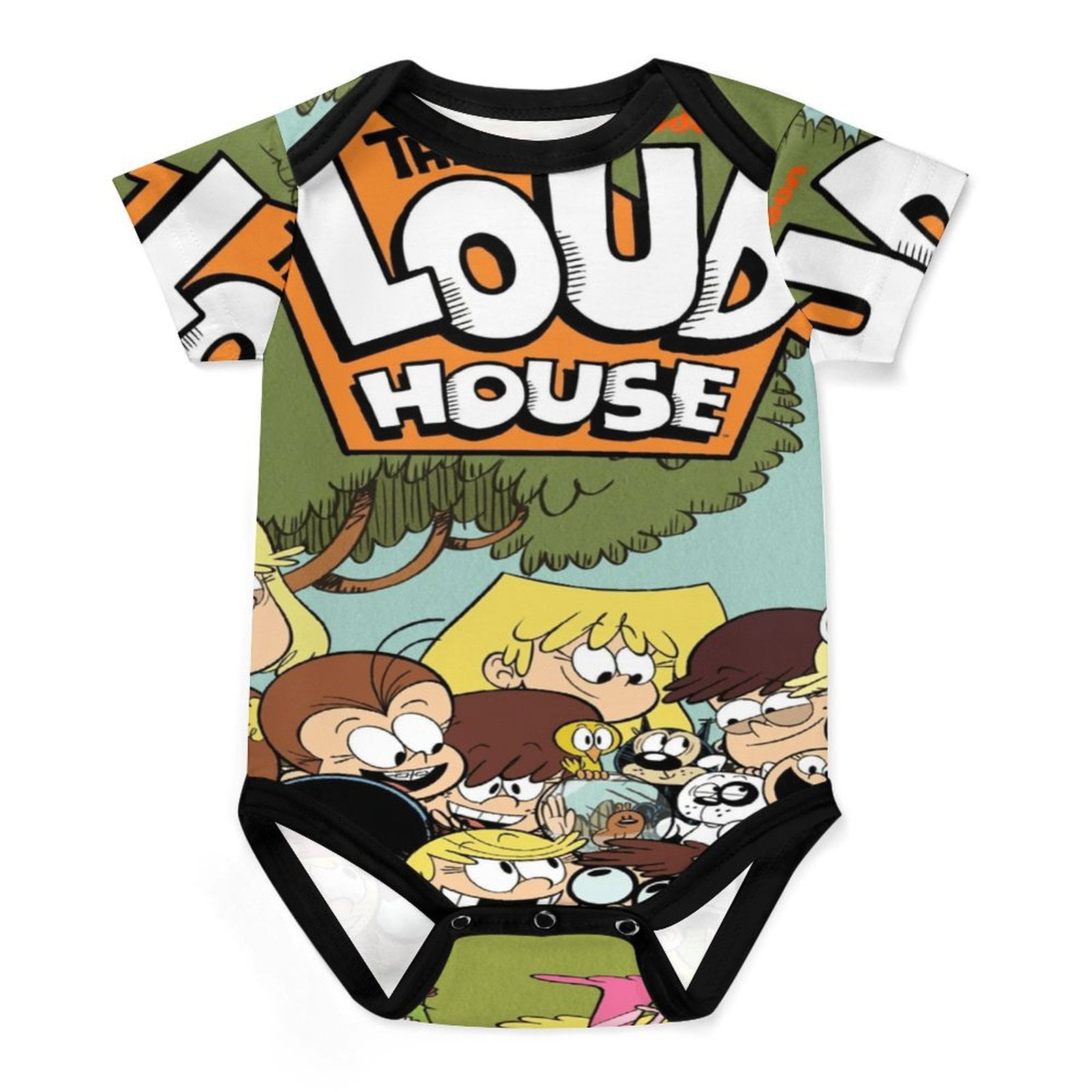 The Loud House Baby Bodysuit Boy Girl Clothes Soft Newborn Infant ...