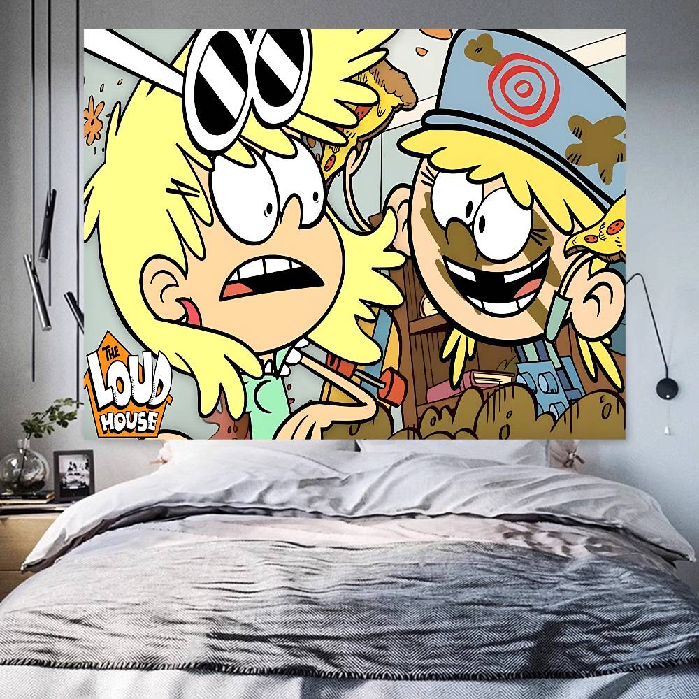 The Loud House Backdrop Banner The Loud House Theme Party Decoration ...