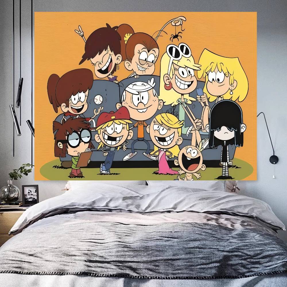The Loud House Backdrop Banner The Loud House Theme Party Decoration ...