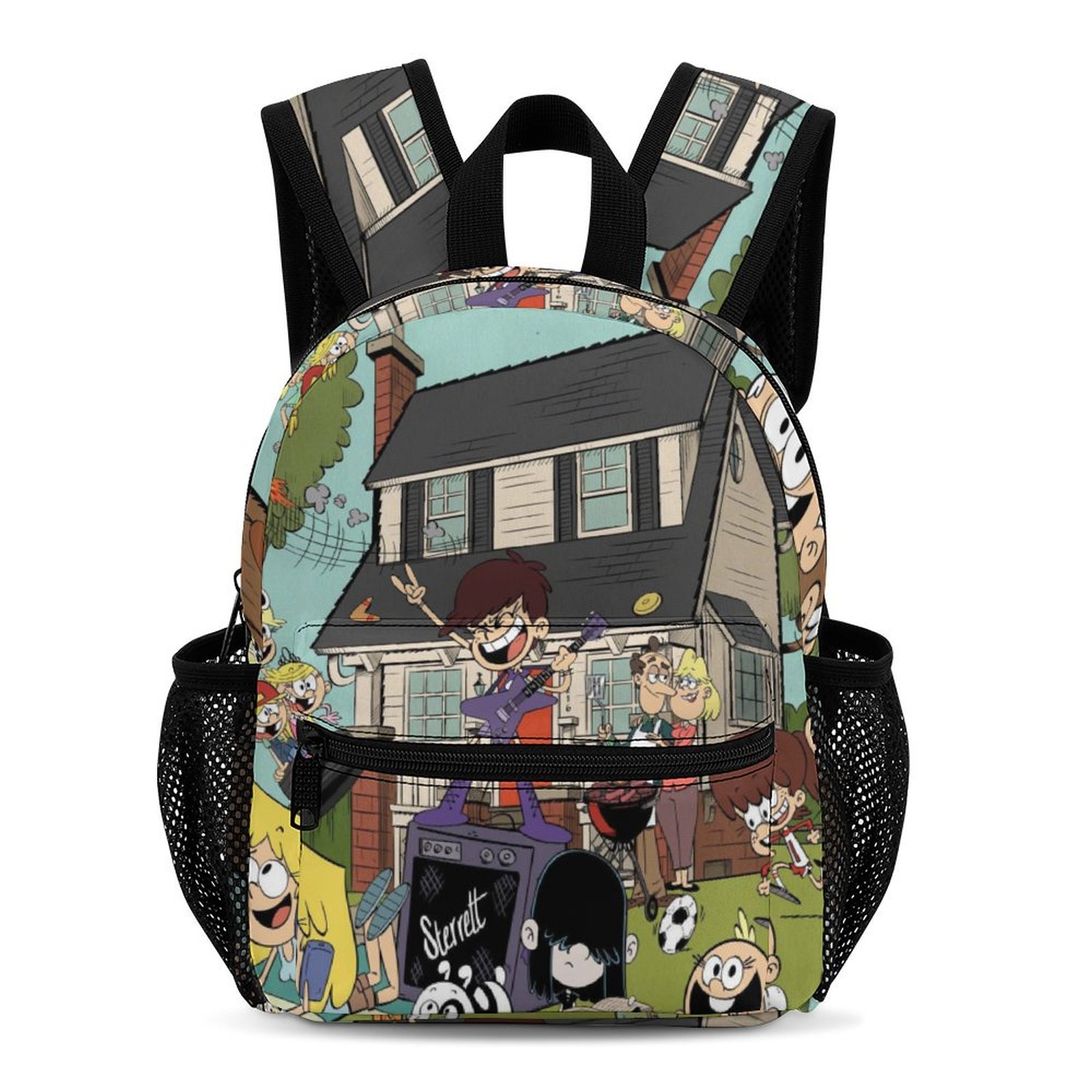 The Loud House Backpack 13 Inch Bookbag Casual Daypack Travel Backpacks ...