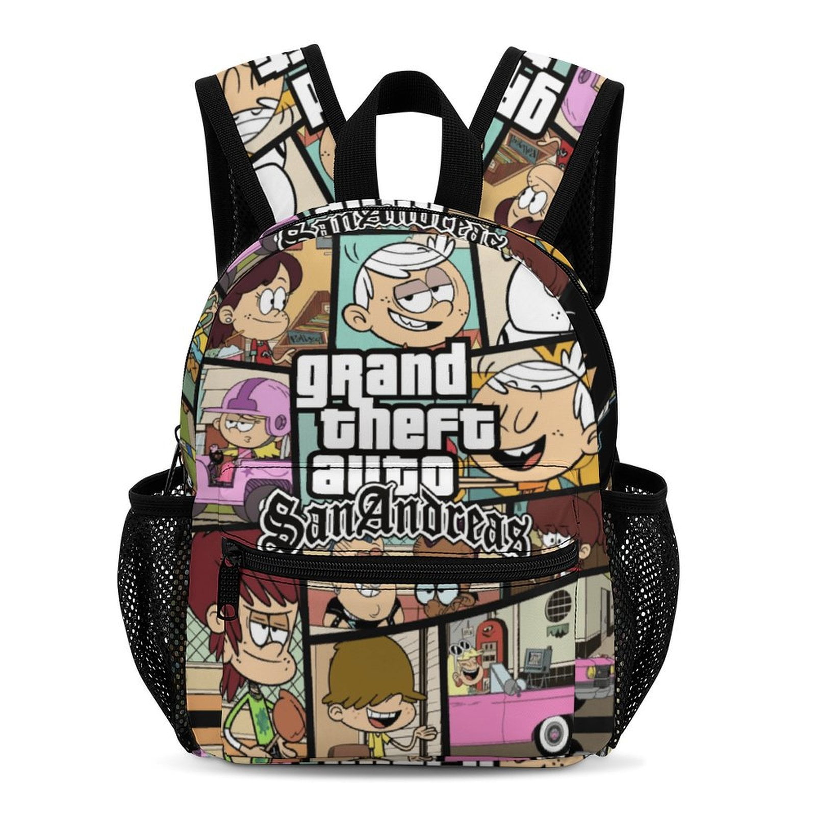 The Loud House Backpack 13 Inch Bookbag Casual Daypack Travel Backpacks ...