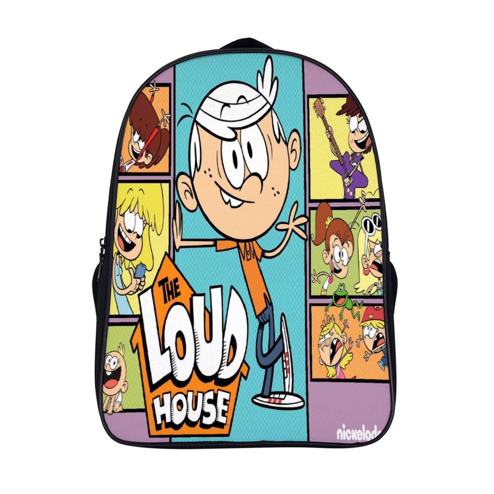 The Loud House Backpack 16 Inch Bookbag Casual Daypack Travel Backpacks ...