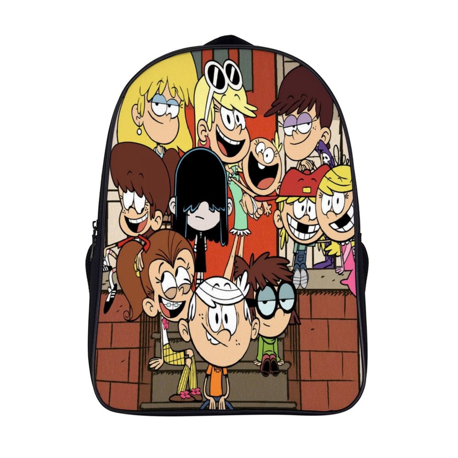 The Loud House Backpack 16 Inch Bookbag Casual Daypack Travel Backpacks ...