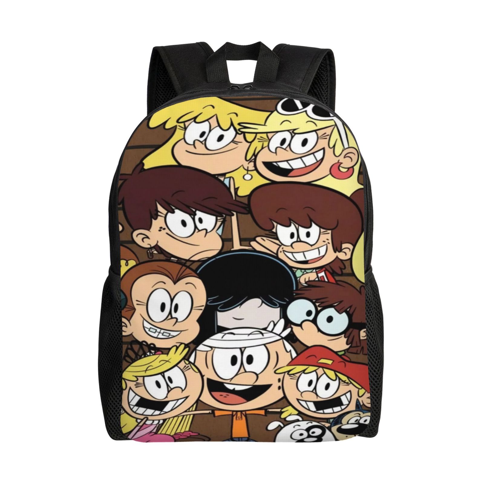 The Loud House Backpack, 3D Printed Cartoon Laptop Bag Bookbag ...