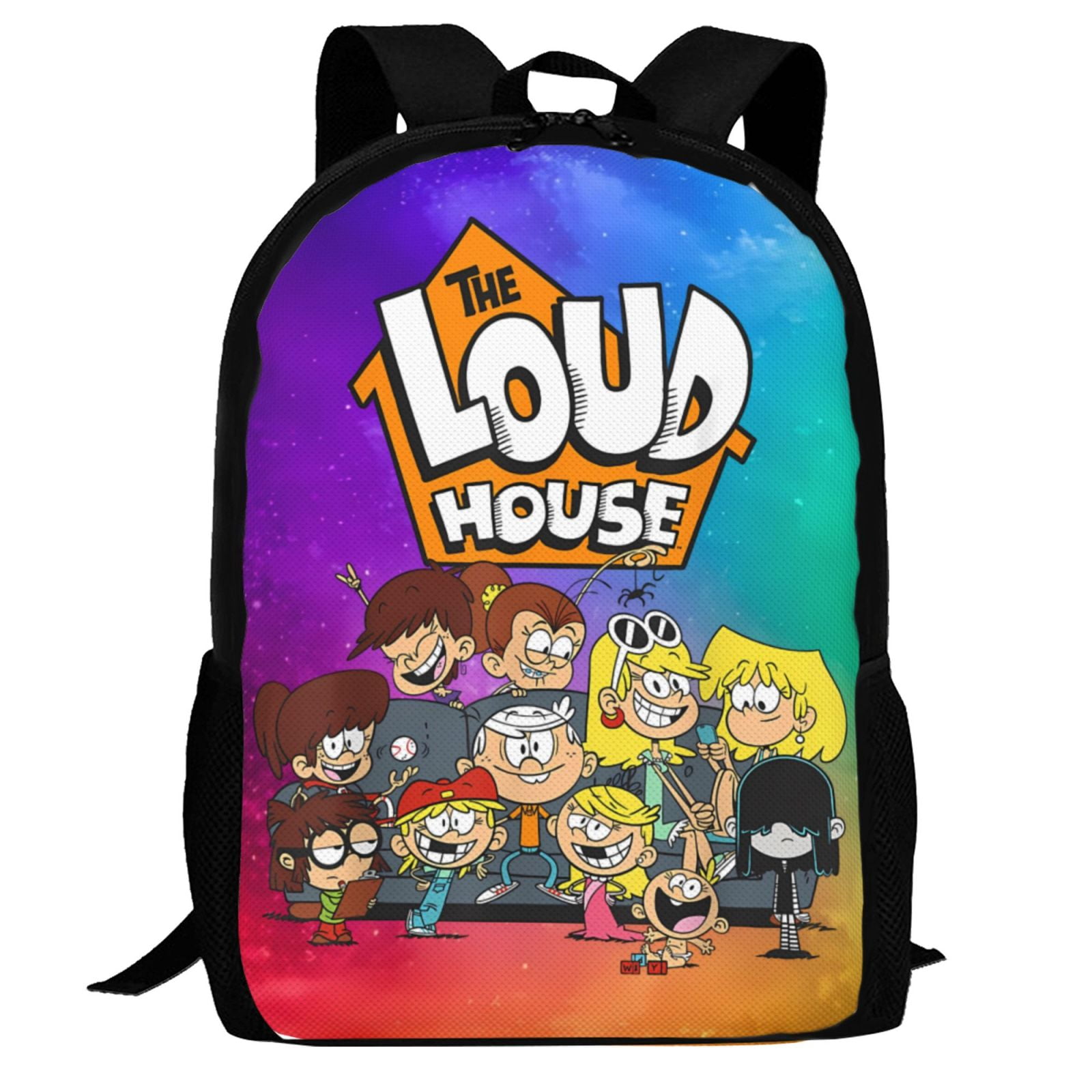 The Loud House Backpack,3d Print Laptop Backpack Lightweight Casual ...