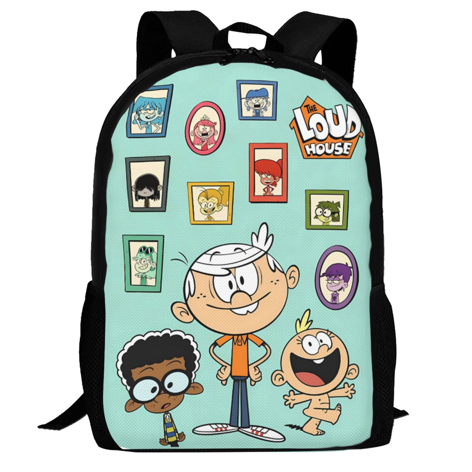 The Loud House Backpack,3d Print Laptop Backpack Lightweight Casual ...
