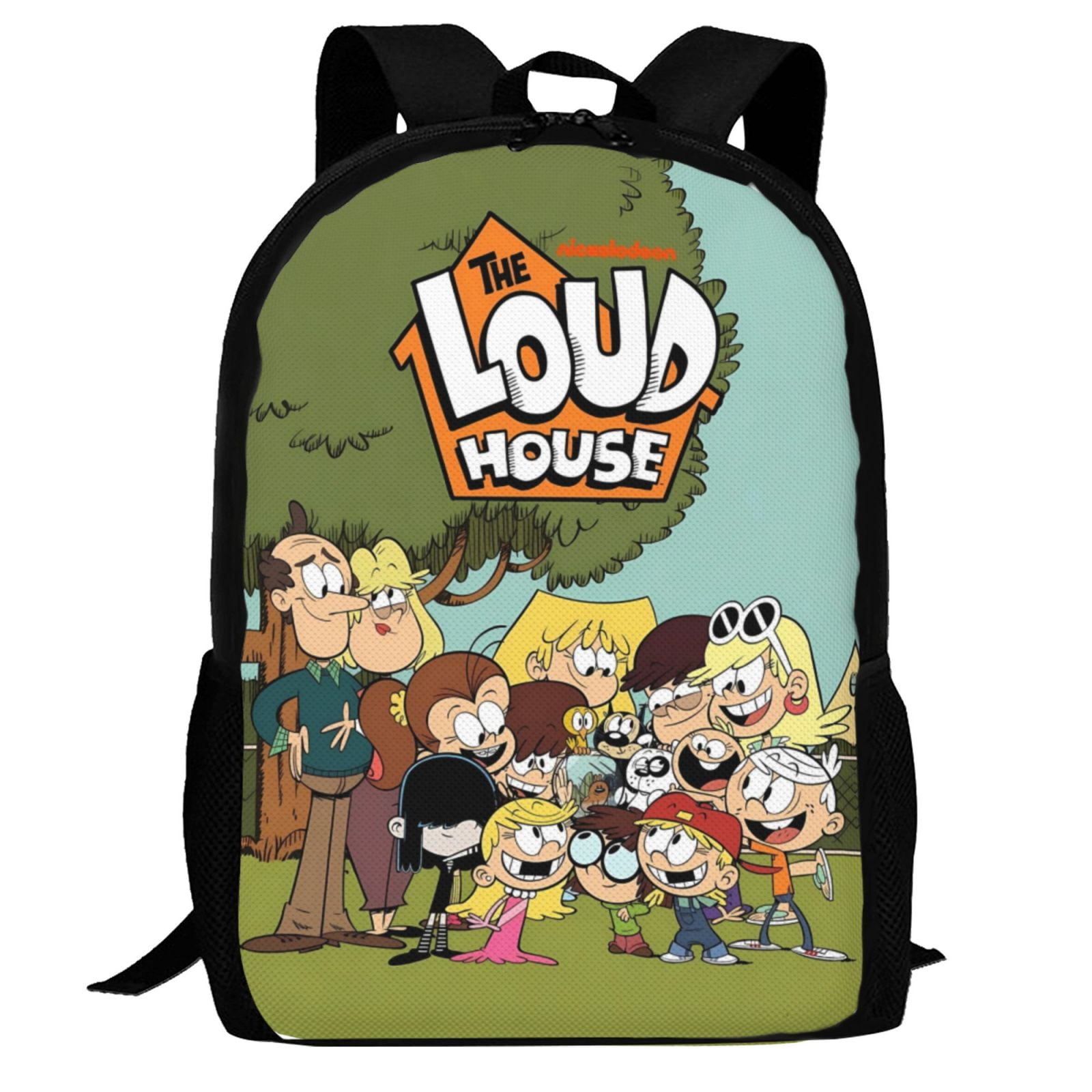 The Loud House Backpack,3d Print Laptop Backpack Lightweight Casual ...
