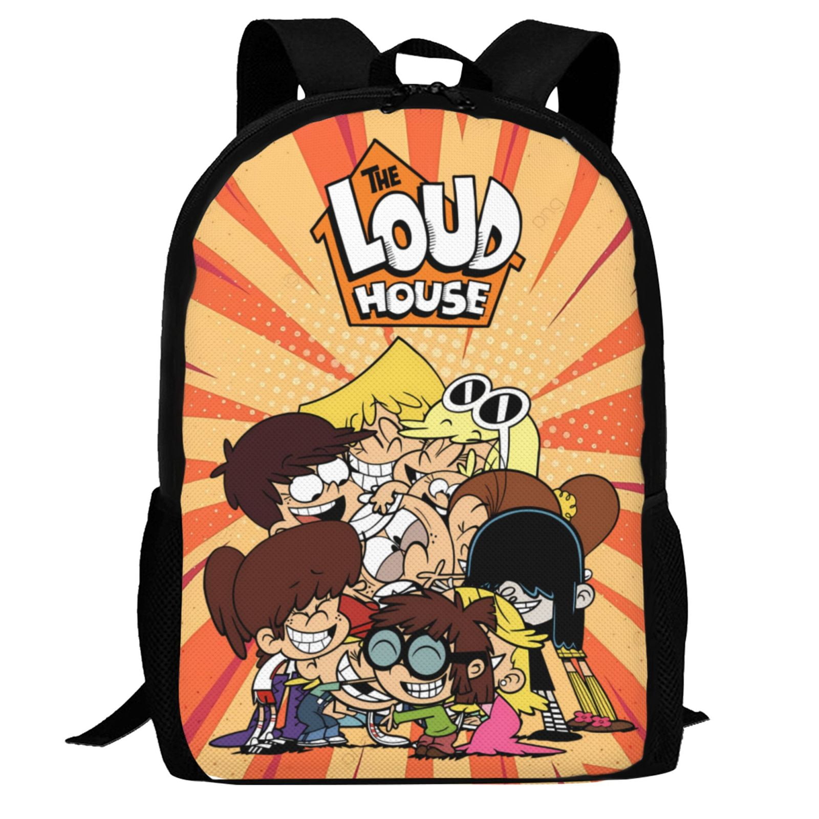 The Loud House Backpack,3d Print Laptop Backpack Lightweight Casual ...