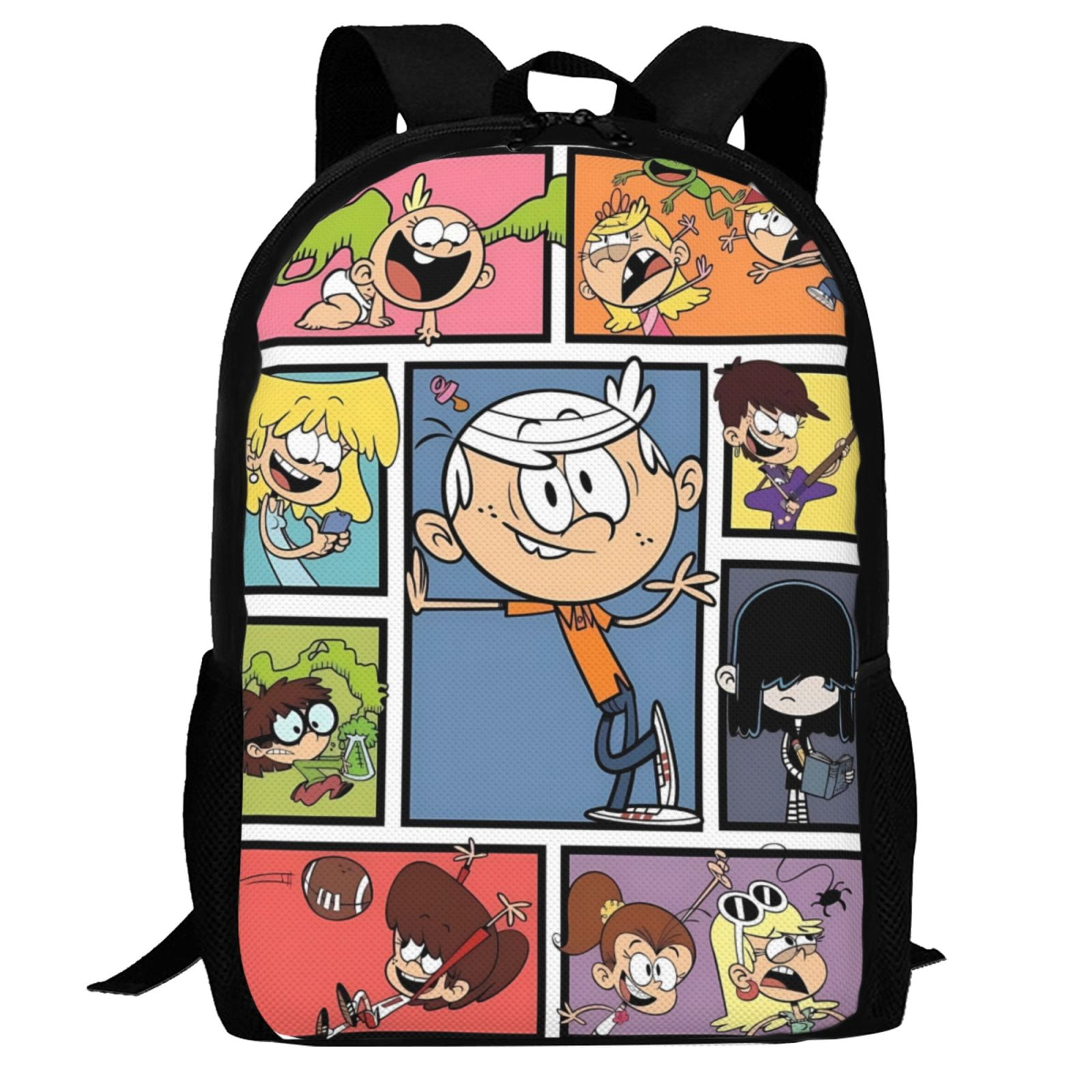 The Loud House Backpack,3d Print Laptop Backpack Lightweight Casual ...