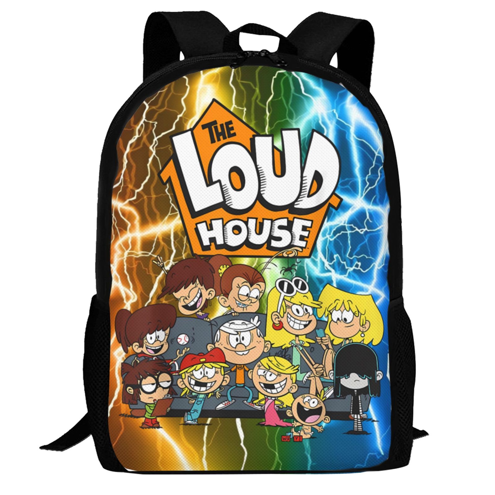 The Loud House Backpack,3d Print Laptop Backpack Lightweight Casual ...