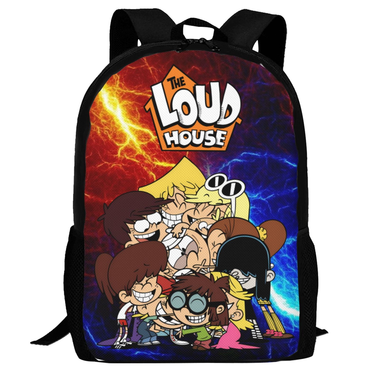 The Loud House Backpack,3d Print Laptop Backpack Lightweight Casual ...
