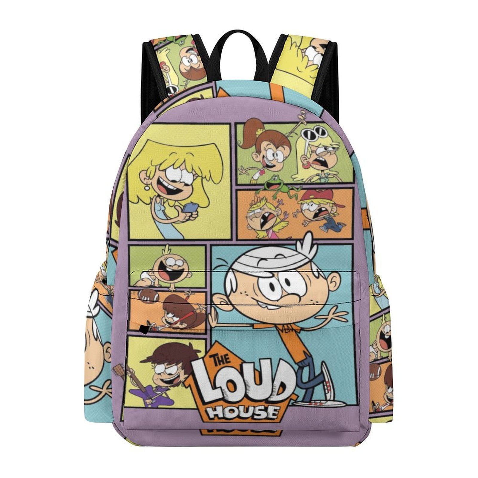 The Loud House Backpack Bookbag Casual Daypack Travel Backpacks for ...