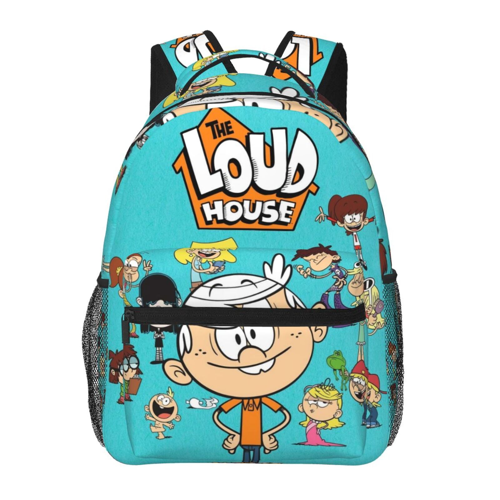 The Loud House Backpack Cartoon Lightweight Laptop Bookbag College ...