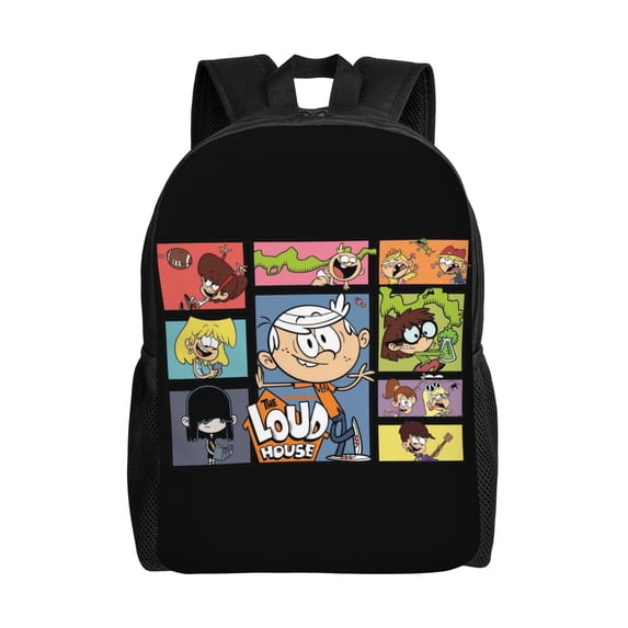 The Loud House Backpack Casual Daypack Travel Laptop Backpack Large ...