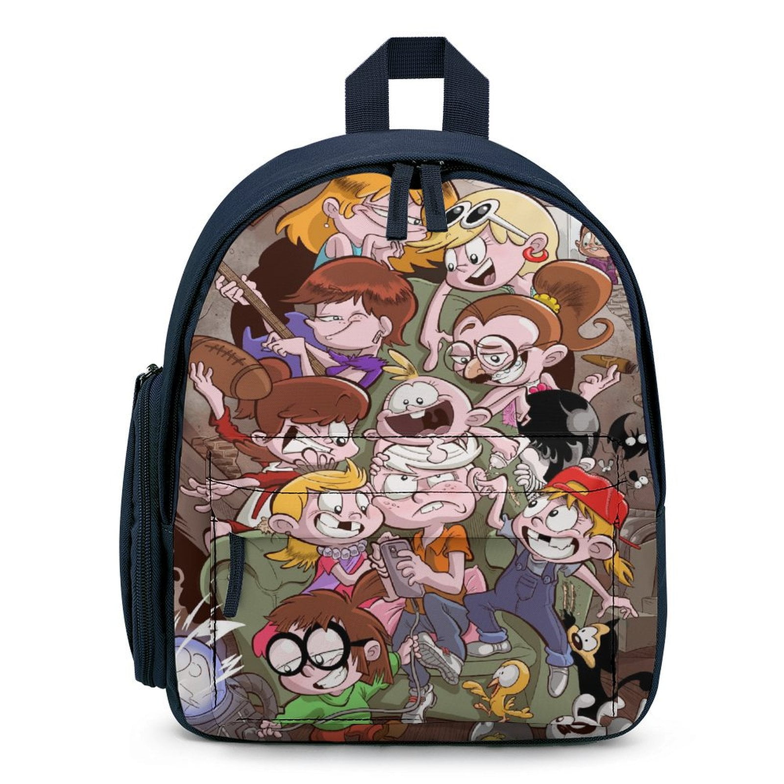 The Loud House Backpack Cute Lightweight Small Laptop Bag Daypack ...