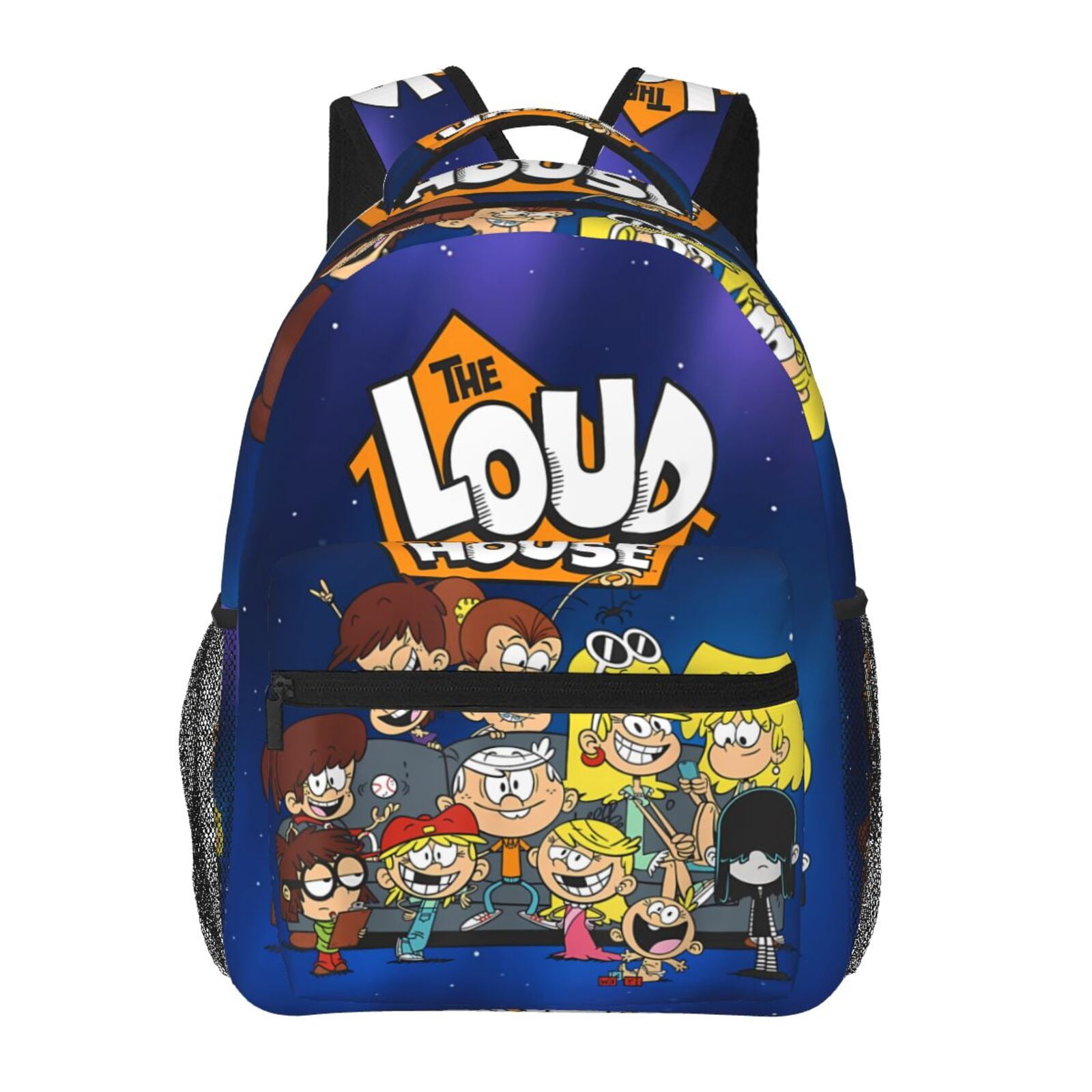 The Loud House Backpack Travel Casual Daypack College Bookbag Laptop ...