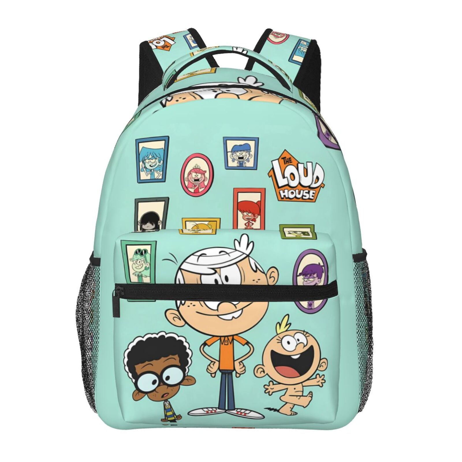 The Loud House Backpack Travel Casual Daypack College Bookbag Laptop ...