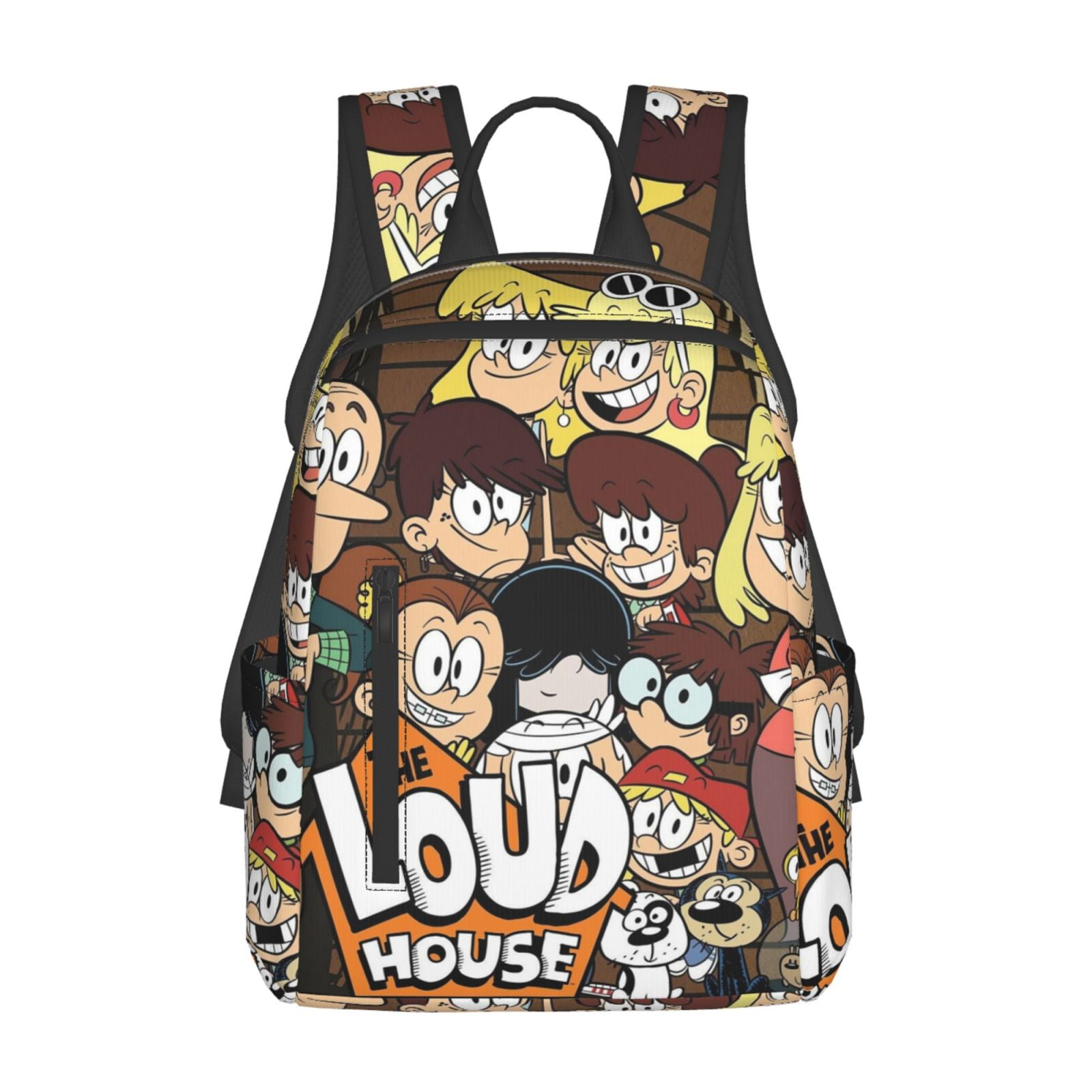 The Loud House Backpacks Lightweight Bookbags Casual Daypack For Travel ...