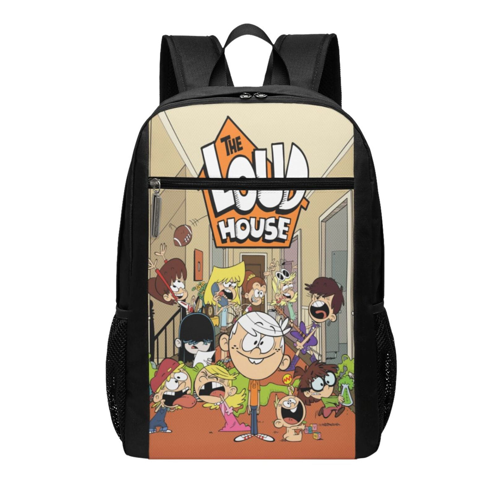 The Loud House Backpacks Lightweight Bookbags Casual Daypack For Travel ...
