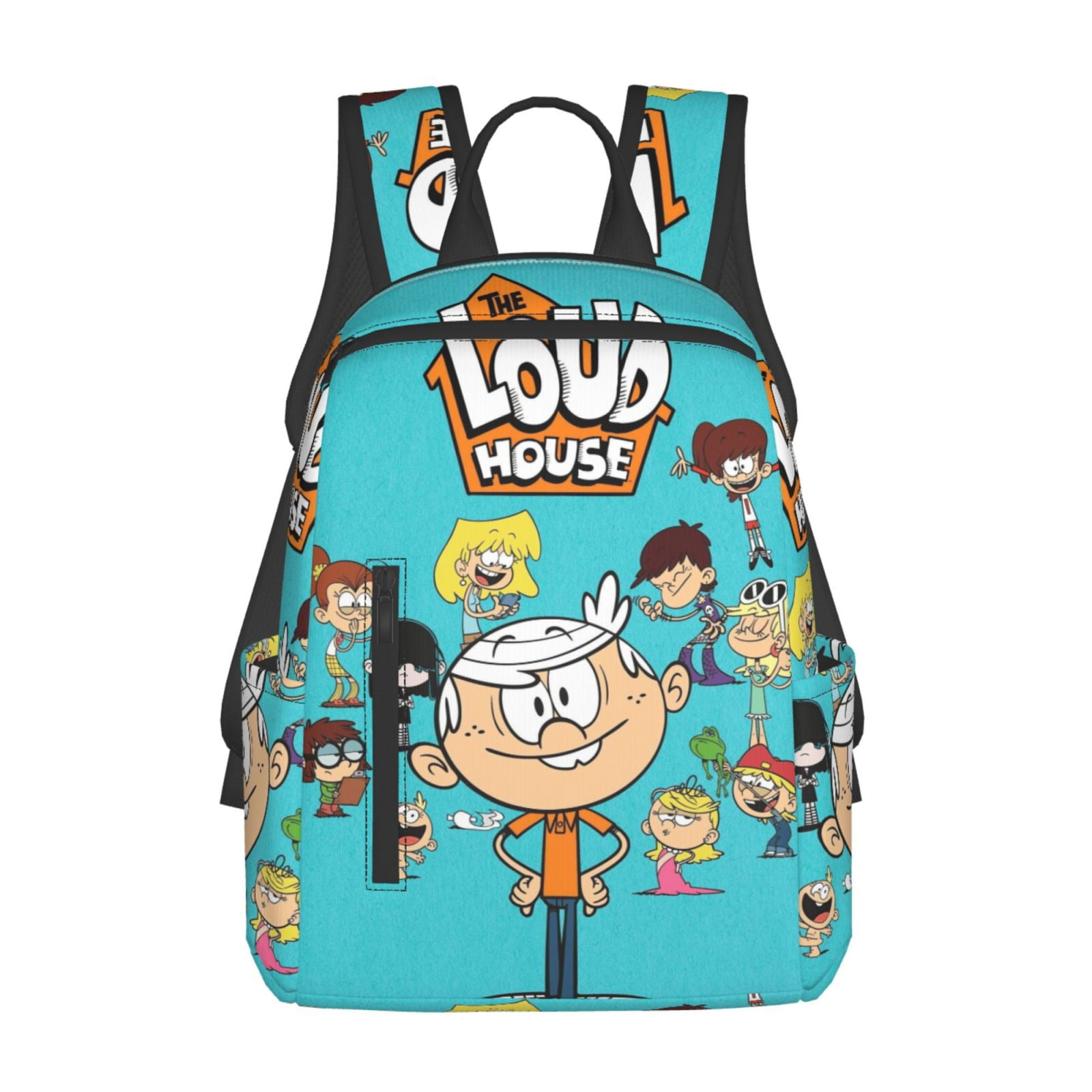 The Loud House Backpacks Lightweight Bookbags Casual Daypack For Travel ...