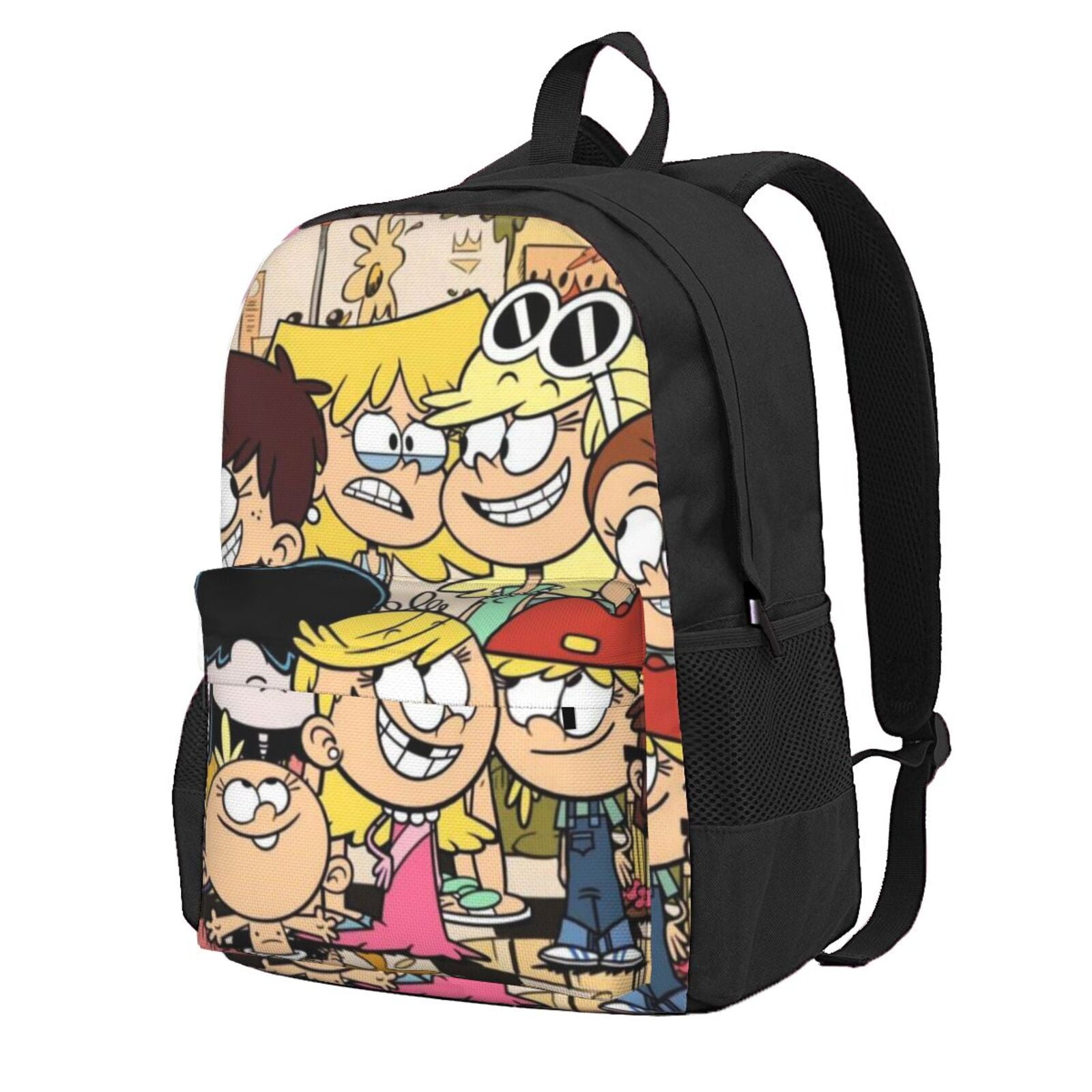 The Loud House Backpacks Lightweight Bookbags Casual Daypack For Travel ...