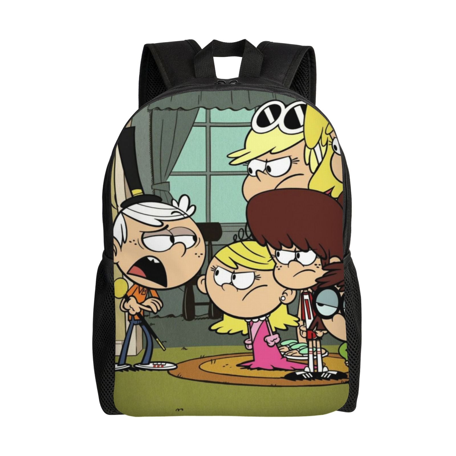 The Loud House Backpacks Lightweight Bookbags Casual Daypack For Travel ...