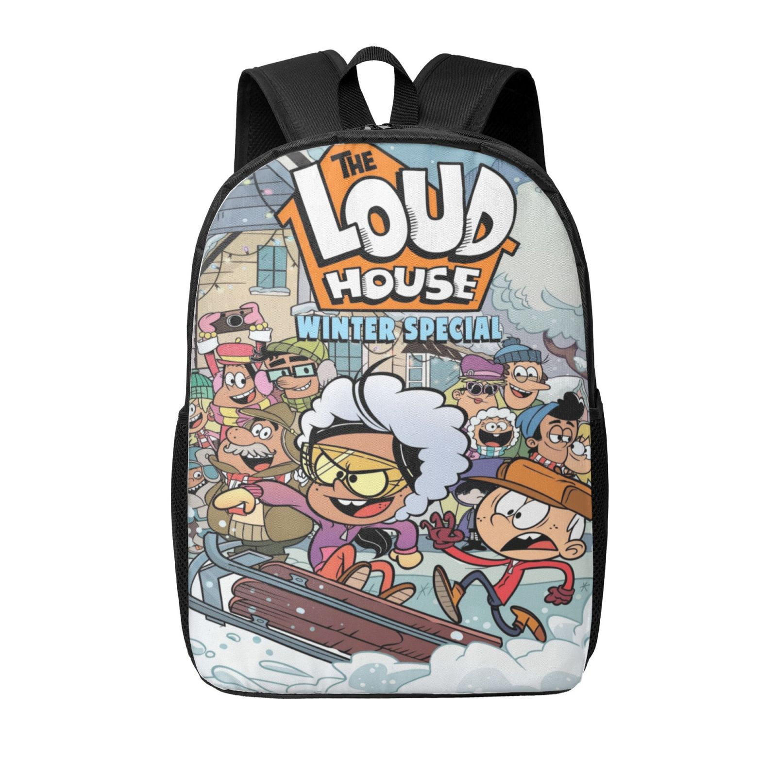 The Loud House Backpacks Lightweight Bookbags Casual Daypack For Travel ...
