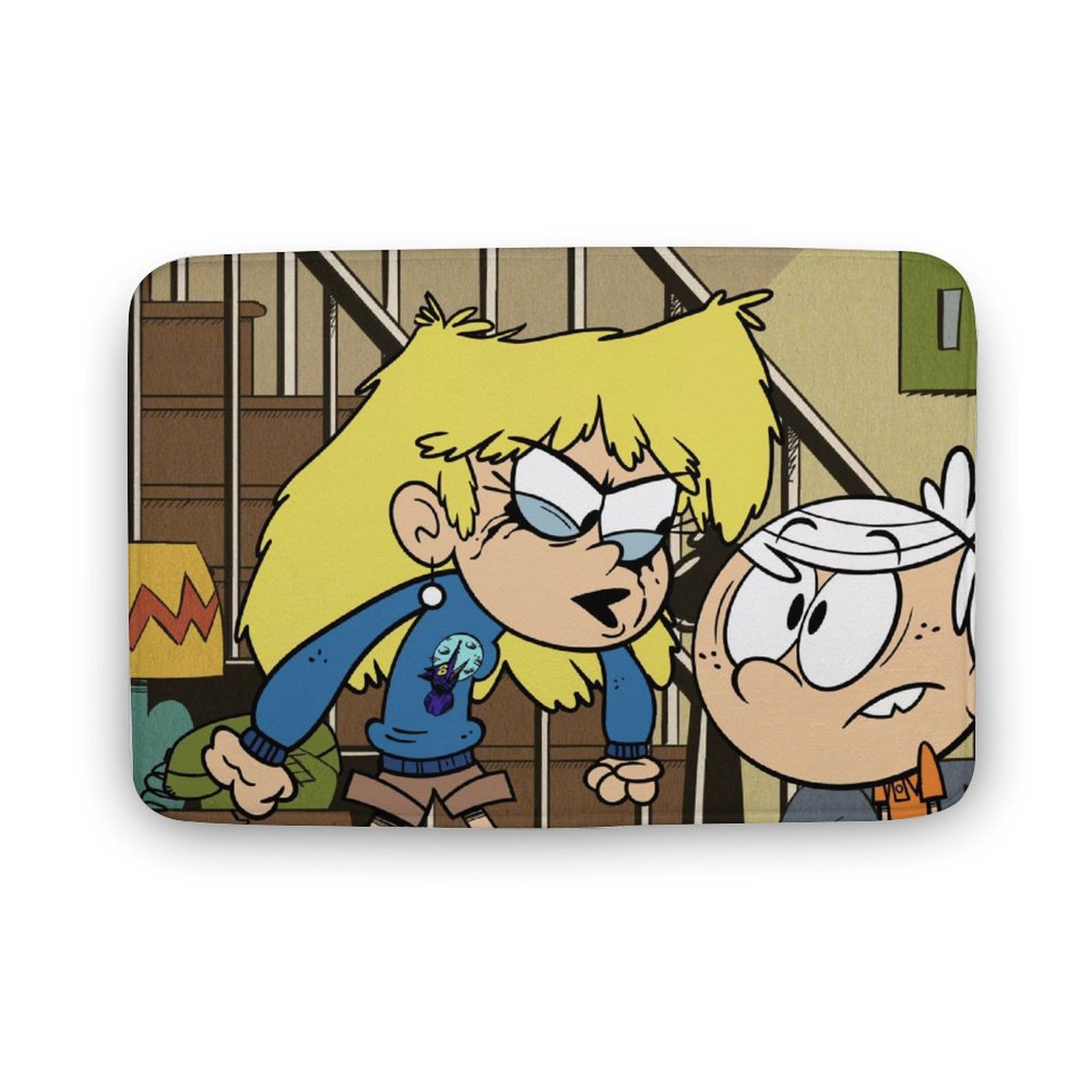 The Loud House Bathroom Rugs, Soft Absorbent Plush Bath Mat, Non-Slip ...