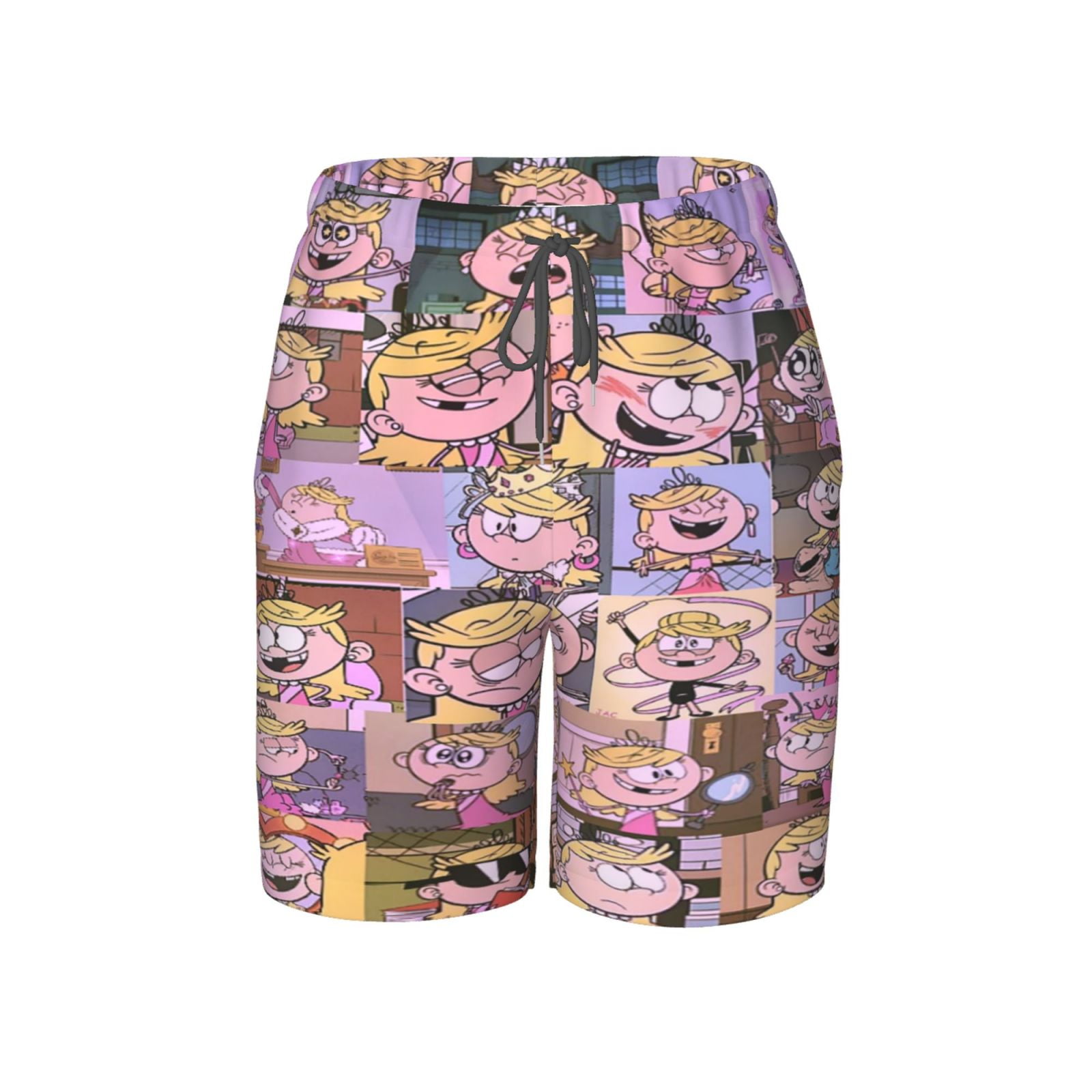 The Loud House Boy's Swim Trunks Quick Dry Board Shorts Kids Beach Swim ...