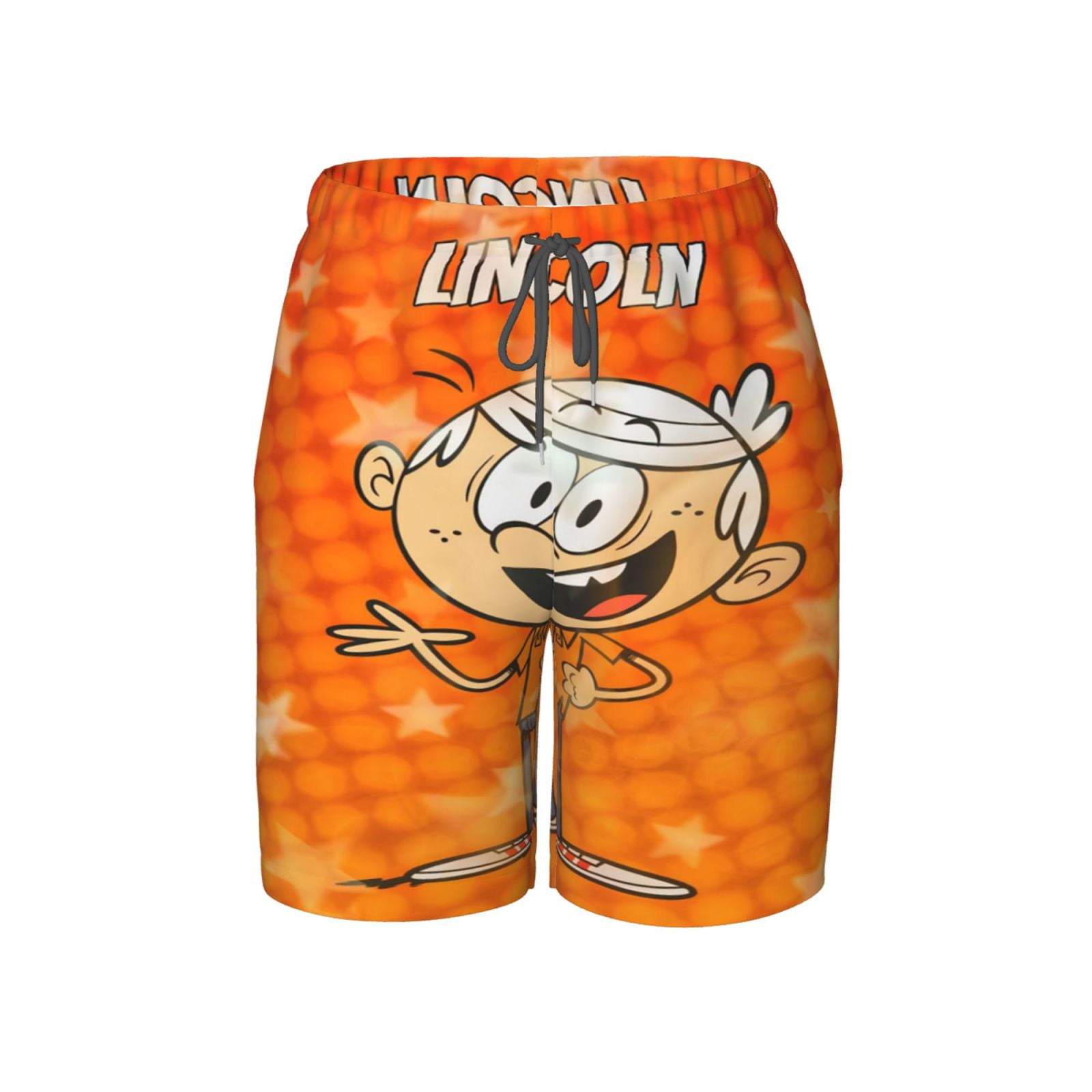 The Loud House Boy's Swim Trunks Quick Dry Board Shorts Kids Beach Swim ...
